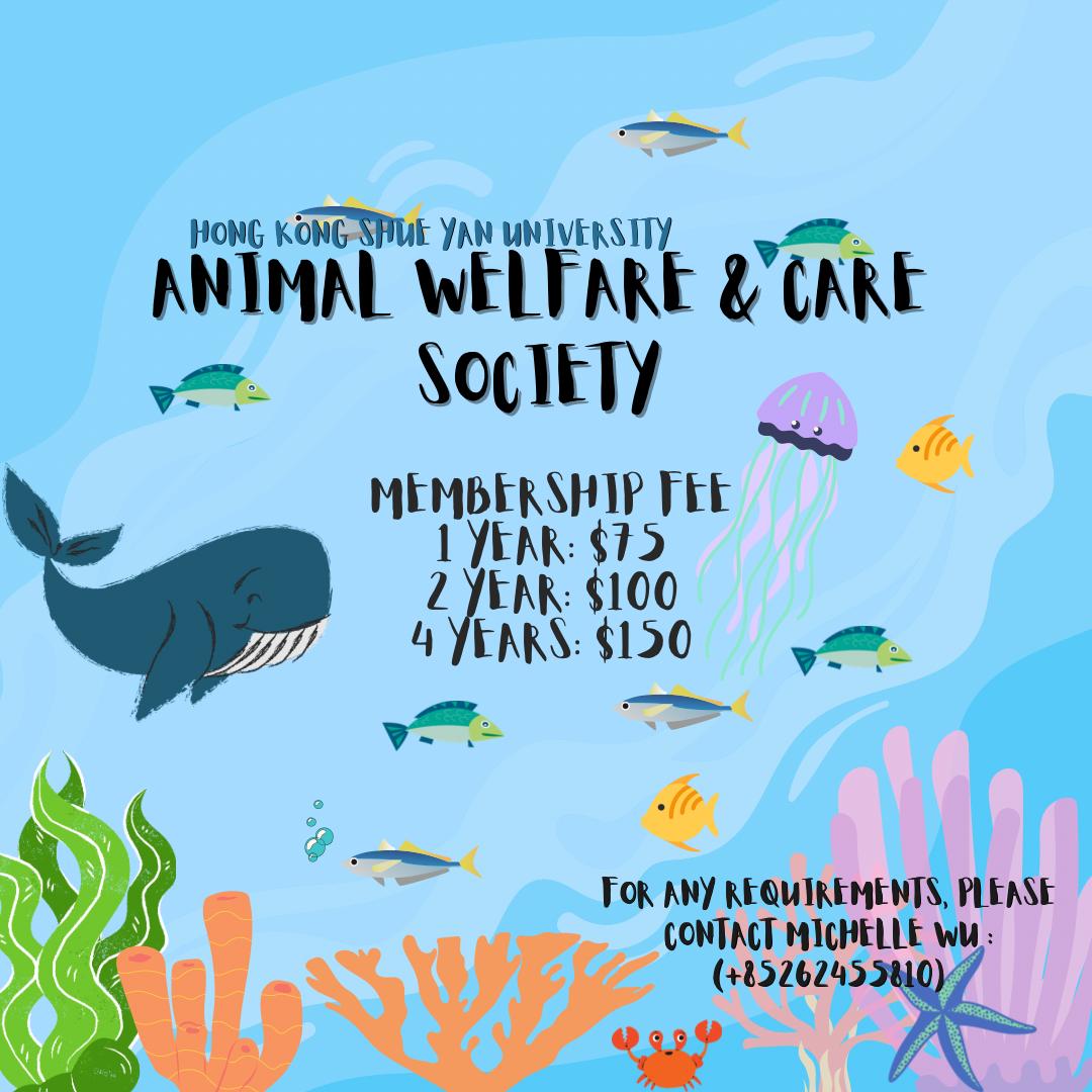 Animal Welfare and Care Society – Office of Student Affairs, HKSYU